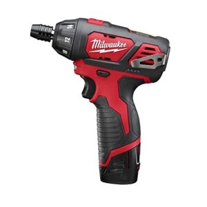 milwaukee 2401-22 m12 1/4" hex drill/driver kit