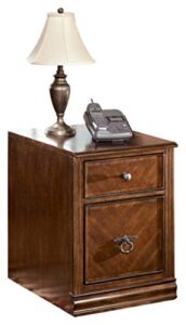 signature design by ashley hamlyn file cabinet medium brown