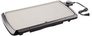 presto 07055 cool-touch electric ceramic griddle, 20", black