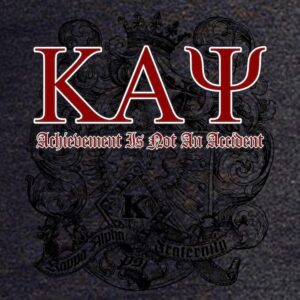 CafePress Kappa Alpha PSI Men's 100% Cotton, Classic Graphic Dark T-Shirt Charcoal