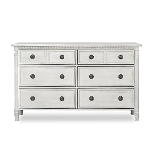 Evolur Julienne 6 Double Dresser, Antique Grey Mist , 54x20.30x33 Inch (Pack of 1)