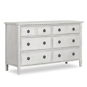 Evolur Julienne 6 Double Dresser, Antique Grey Mist , 54x20.30x33 Inch (Pack of 1)