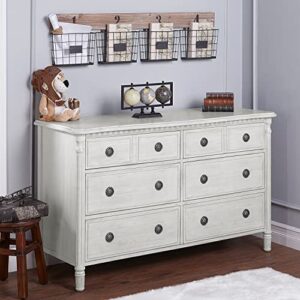 Evolur Julienne 6 Double Dresser, Antique Grey Mist , 54x20.30x33 Inch (Pack of 1)