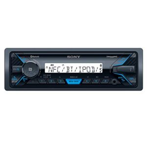 sony dsxm55bt bluetooth marine digital media stereo receiver siriusxm ready, single din