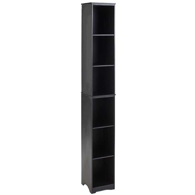 Slim Storage Tower (Black)