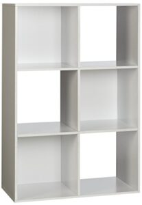 onespace 6-cube organizer, white - 50-61201