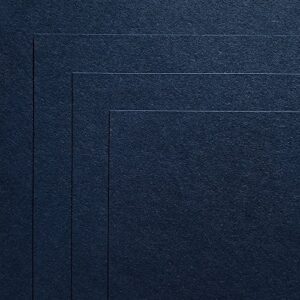 NIGHTSHIFT BLUE/DARK BLUE Cardstock Paper - 8.5 x 11 inch 100 lb. Cover - 25 Sheets from Cardstock Warehouse