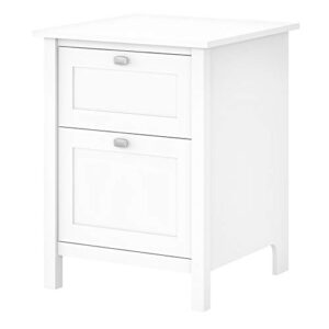 bush furniture broadview file cabinet, 23w, pure white