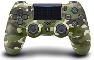 dualshock 4 wireless controller for playstation 4 - green camouflage