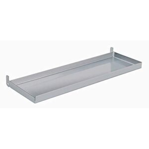 allspace 450036-08 metal tray 4" x 12"/wall/mount/storage/garage/pegboard/accs-450036-08