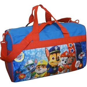 nickelodeon paw patrol boy's 18" carry-on duffel bag