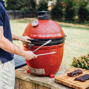 Kamado Joe KJ23NRHC Classic Joe II Stand Alone 18 inch Charcoal Grill, Blaze Red