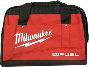 milwaukee heavy duty (fuel tool bag). fits (1-2 tool kit) 2760-20, 2866-22, 2866-20, fuel screwgun and other cordless tools alike