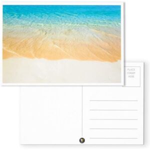 Best Paper Greetings 40 Pack Bulk Nautical Beach Seaside Postcards From Around the World for Mailing, 20 Assorted Designs (4 x 6 In)