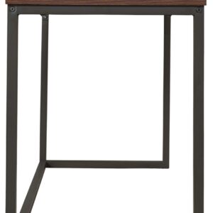 Signature Design by Ashley Horatio Urban Industrial 48" Home Office Desk with 2 Drawers, Brown