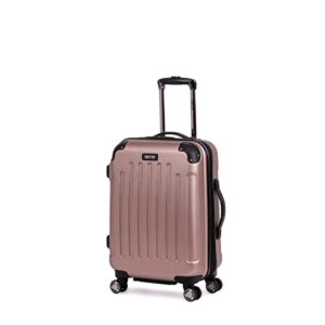 kenneth cole renegade_collection, rose gold, 20-inch carry on