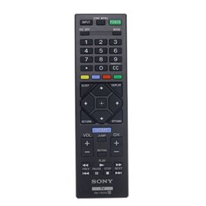 sony rm-yd092 factory original replacement smart tv remote control for all lcd led and bravia tv's - new 2017 model (1-492-065-11)