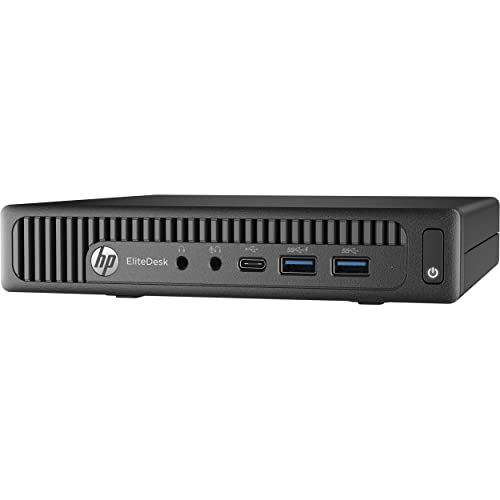 HP EliteDesk 800 G2 Mini Desktop PC: Intel Core i5-6500T Quad-Core 2.50GHz | 500GB HDD | 8GB RAM | Windows 10 Professional (Renewed)