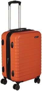 amazon basics 21-inch hardside spinner, orange