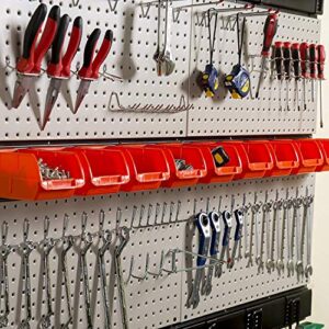 Ultrawall Pegboard Wall Organizer, 48X 36 inch Garage Storage Pegboard with Hooks Storage Bins Tool Board Panel Tool Organizer