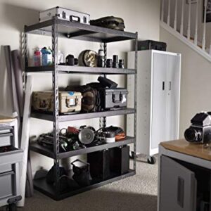 Gladiator "48" Wide EZ Connect Rack with Five 24" Deep Shelves", hammered granite