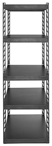 Gladiator "48" Wide EZ Connect Rack with Five 24" Deep Shelves", hammered granite