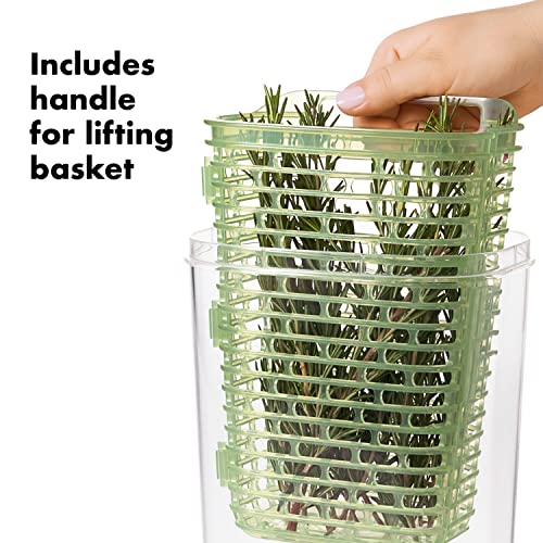 OXO Good Grips GreenSaver Herb Keeper- 2.8 QT