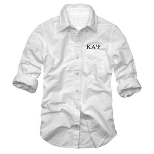 kappa alpha psi classic oxford large white/light stone