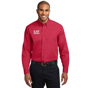 kappa alpha psi greek letter oxford 3x-large red/light stone