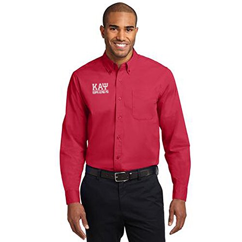 Kappa Alpha Psi Greek Letter Oxford 3X-Large Red/Light Stone