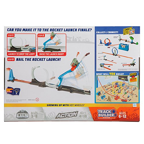 Hot Wheels Track Builder Rocket Launch Challenge playset