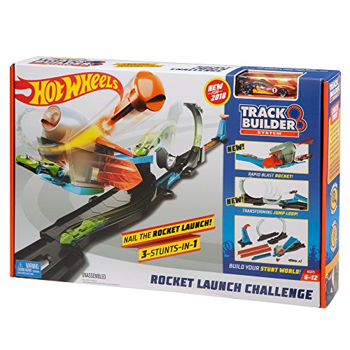 Hot Wheels Track Builder Rocket Launch Challenge playset