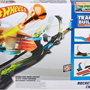 Hot Wheels Track Builder Rocket Launch Challenge playset