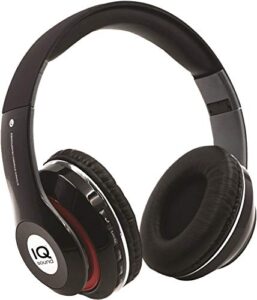 supersonic wireless headphones and mic headphone, black