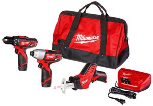 milwaukee m12 cordless lithium-ion 3-