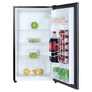 Magic Chef MCBR440B2 4.4 Cubic Feet Compact Mini Refrigerator & Freezer with Adjustable Temperature Control, Black