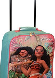 Disney Moana 15" Collapsible Wheeled Pilot Case - Rolling Luggage