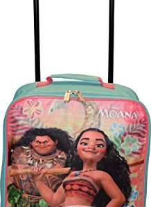 Disney Moana 15" Collapsible Wheeled Pilot Case - Rolling Luggage