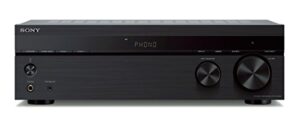 sony strdh190 2-ch home stereo receiver with phono inputs & bluetooth black