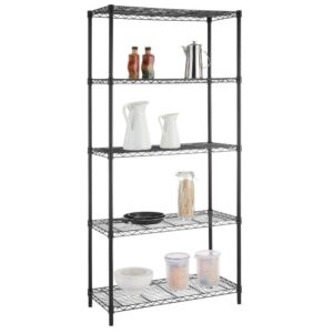 hdx 5-shelf 36 in. w x 16 in. l x 72 in. h storage unit