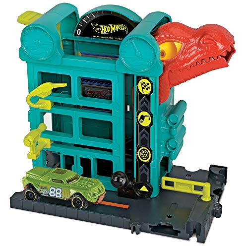 Hot Wheels Downtown Speed Shop Escape, playset