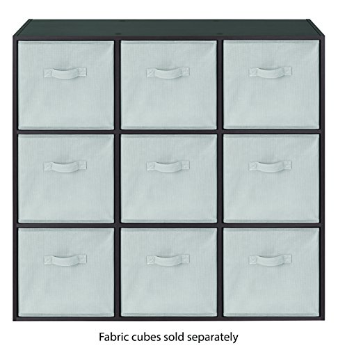 Whitmor 9 Cube Organizer, Espresso