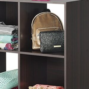 Whitmor 9 Cube Organizer, Espresso