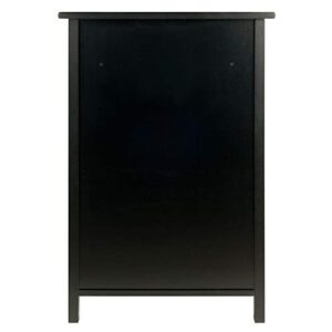 Winsome Delta File Cabinet Black Home Office