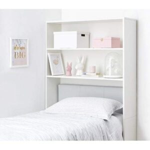 Decorative Shelf - Over Bed Shelving Unit - Marble Gray