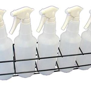 TCD Parts Spray Bottle Storage Rack - Mountable - Holds 5 Bottles - Heavy Duty