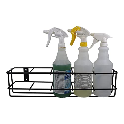 TCD Parts Spray Bottle Storage Rack - Mountable - Holds 5 Bottles - Heavy Duty