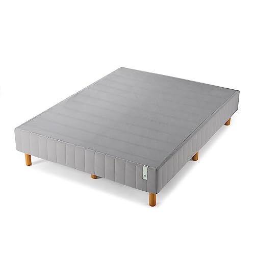 ZINUS GOOD DESIGN Award Winner Justina Metal Mattress Foundation / 16 Inch Platform Bed / No Box Spring Needed, Grey,King