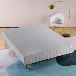 ZINUS GOOD DESIGN Award Winner Justina Metal Mattress Foundation / 16 Inch Platform Bed / No Box Spring Needed, Grey,King