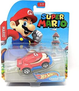 hot wheels super mario character cars mario vehicle 1/7